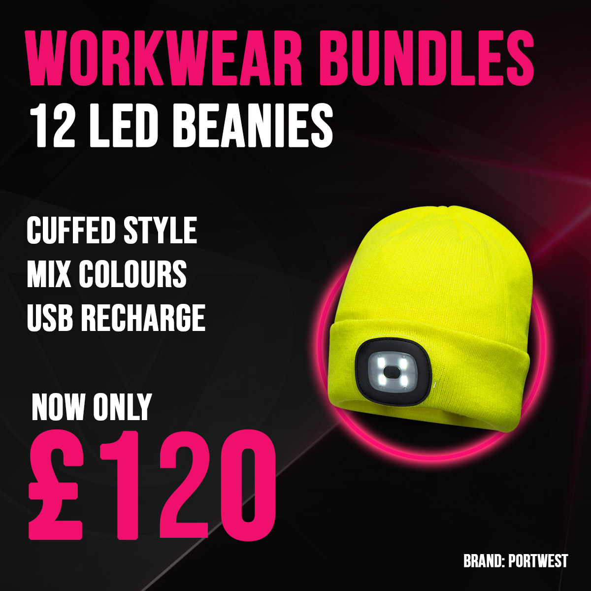 LED Beanies Bundle - Vizubo